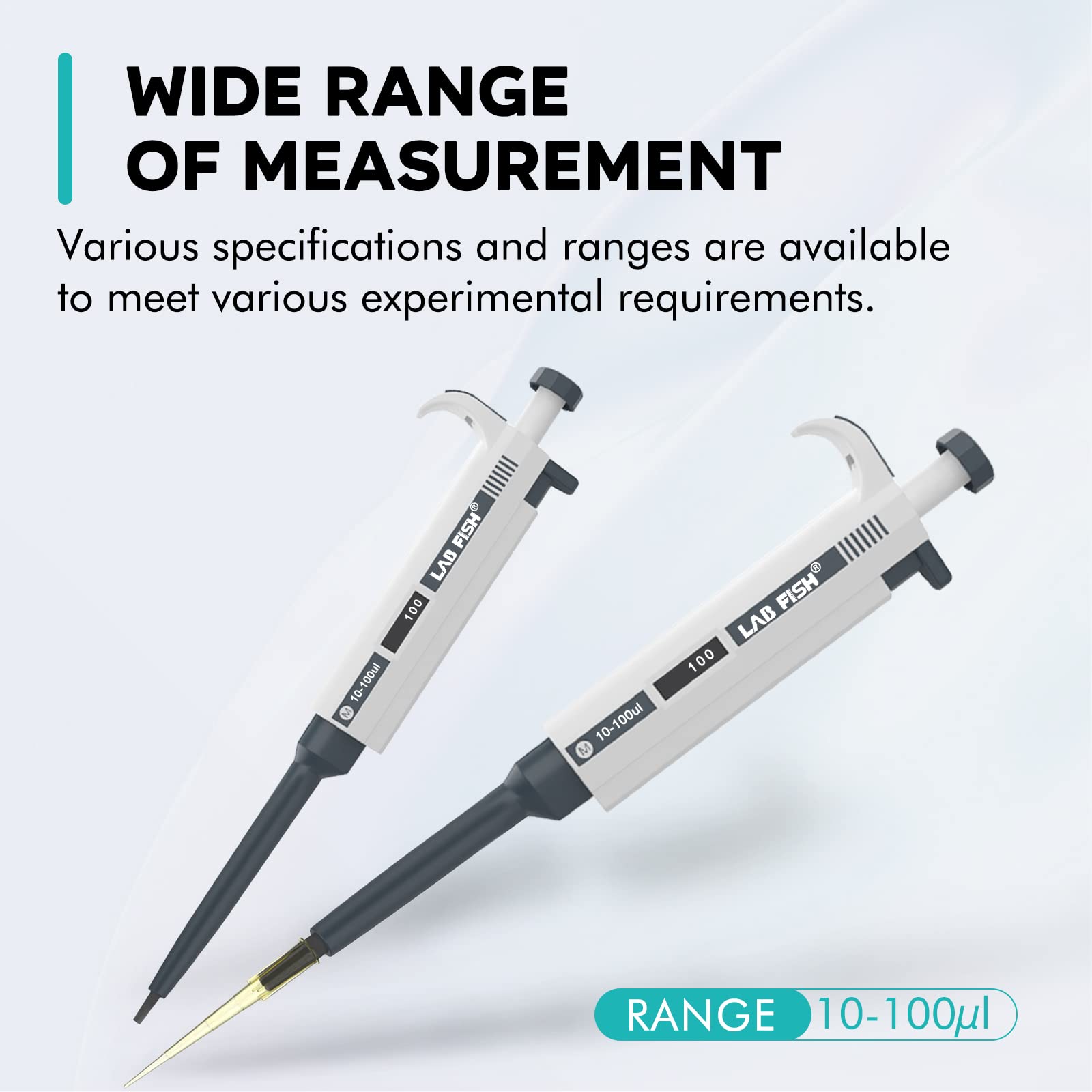 Mua LAB FISH Laboratory Micropipette 10-100ul Capacity Range High ...