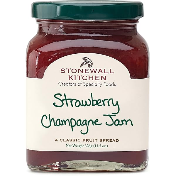 Little Scarlet Jam Tiptree Strawberry Conserve With Champagne 340g ...