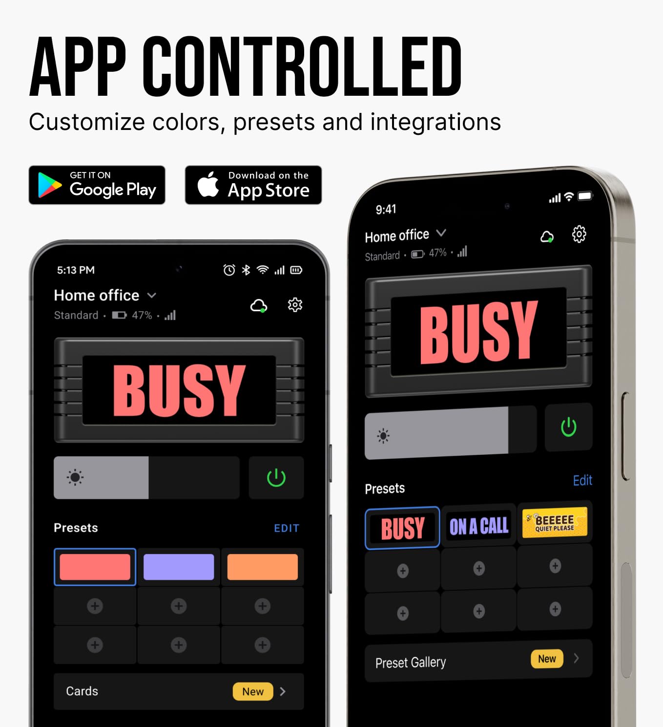 Mua smart Bluetooth Sign, 5,000 mAH Battery Powered,Do Not Disturb / On Air Sign For Online ...