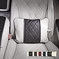 Amazon.com: Car Pillows Napa Leather Car Seat Rest Cushion Car Lumbar ...