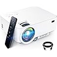 Amazon.com: Mini Projector,HOMPOW Portable Projector 1080P Supported ...
