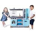 Amazon.com: Step2 Cooking Time Kids Kitchen Playset, Indoor/Outdoor ...