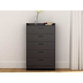 Amazon.com: Homestar EB208752B9 Central Park 6 Drawer Dresser, 15.98 x ...