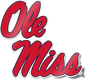 Amazon.com: University of Mississippi Rebels Ole Miss U of M Vinyl ...