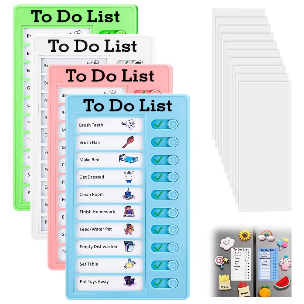 Mua Checklist Boards, Pack of 4 To Do List Checklist Board, Memo ...
