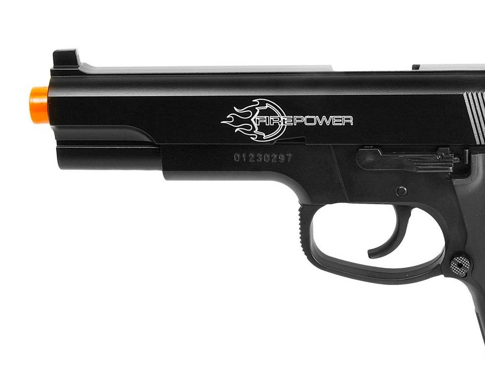 Guns & Rifles Firepower .45 Metal Slide Airsoft Pistol 6mm Palco ...