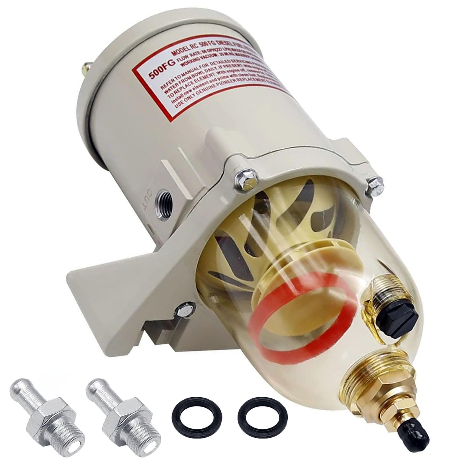 Mua 500FG Diesel Fuel Filter Boat Water Separator Fuel Filter 500FH For ...