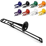 Amazon.com: pInstrument Plastic Kids pBone Mini Trombone - Mouthpiece ...
