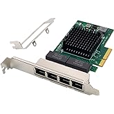 Amazon.com: Dual-Port PCIe Gigabit Ethernet Server Adapter with NetXtreme BCM5720-2P Chipset PCI ...