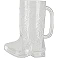 Amazon.com: Plastic Cowboy Boot Cup Party Accessory (1 count) : Home ...