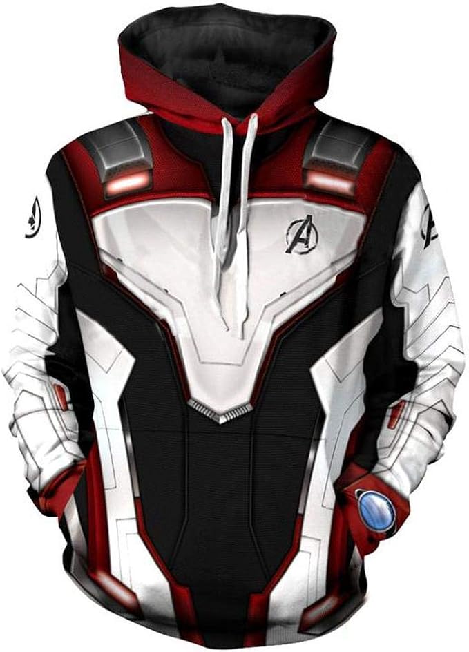 Sudadera con Capucha de impresión 3D Marvel Avengers 4 Batalla Final ...