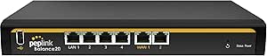 Amazon.com: Peplink Balance 20 Dual-WAN Router, black (BPL-021 ...