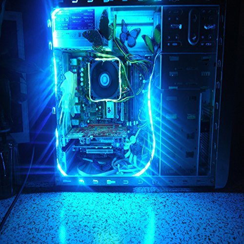 LEDniceker PC Computer RGB LED - LED Light Flexible Lamp Strip Kit DC ...
