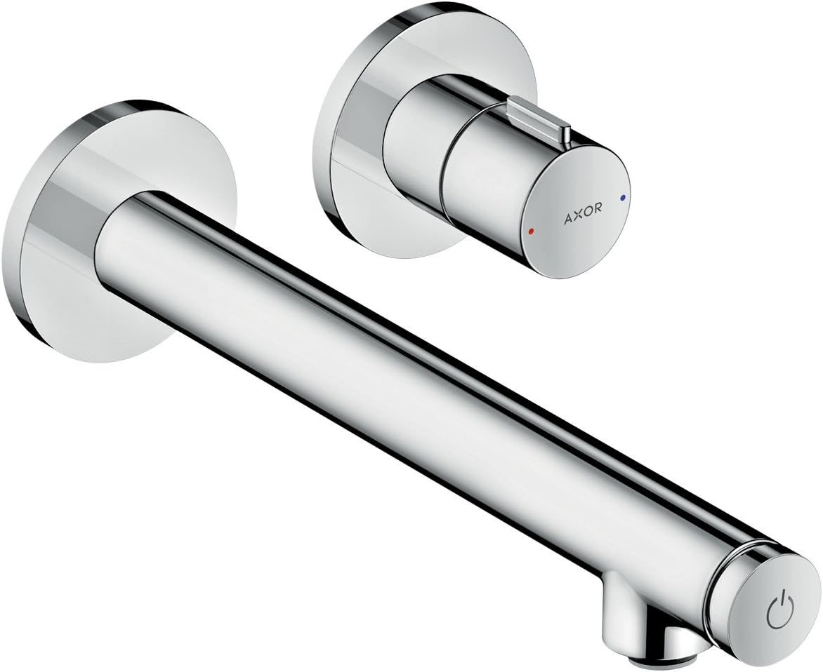 AXOR Uno Select Basin Tap, Wall-Mounted, chrome – BigaMart