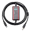 AMSAMOTION USB-SC09-FX for Mitsubishi FX1N FX2N FX1S FX3U Series PLC ...