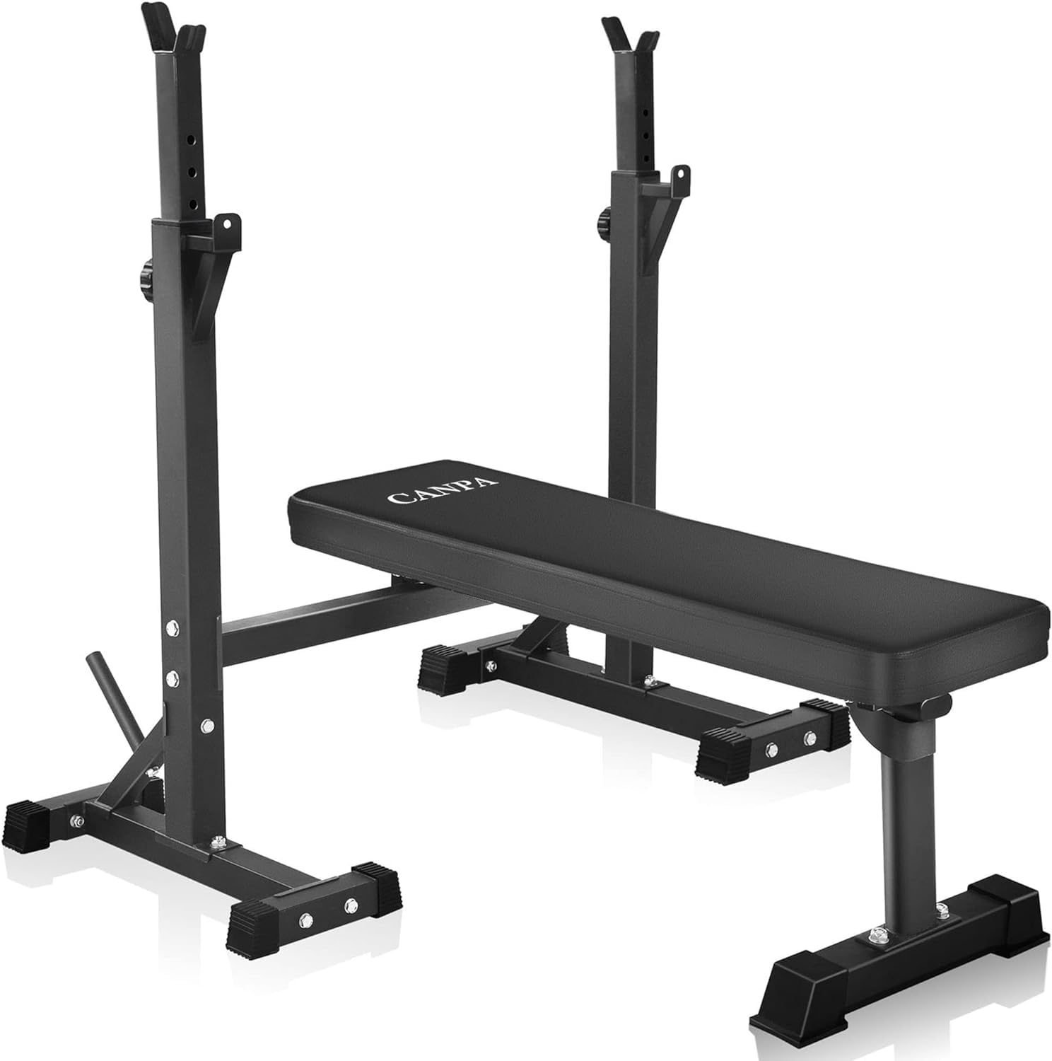 Mua Bench Press, CANPA Olympic Weight Bench with Squat Rack Workout ...