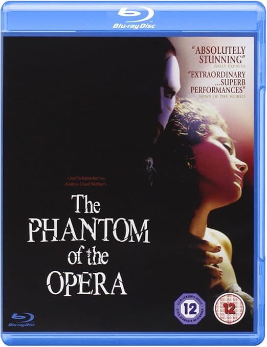 The Phantom of the Opera [Blu-ray] [2004]: Amazon.co.uk: Gerard Butler ...