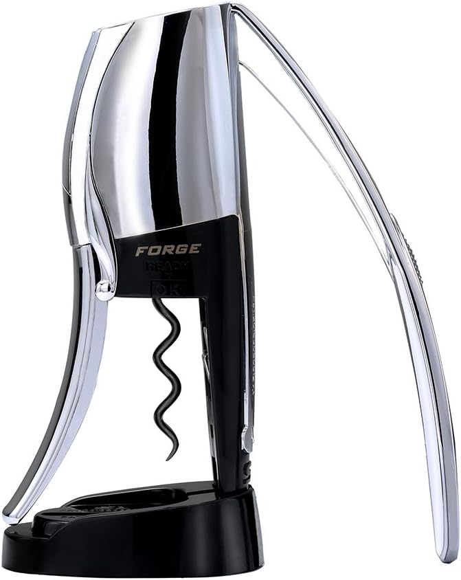 Amazon.com: Forge Premium Quality Lever Action Corkscrew Wine Bottle ...
