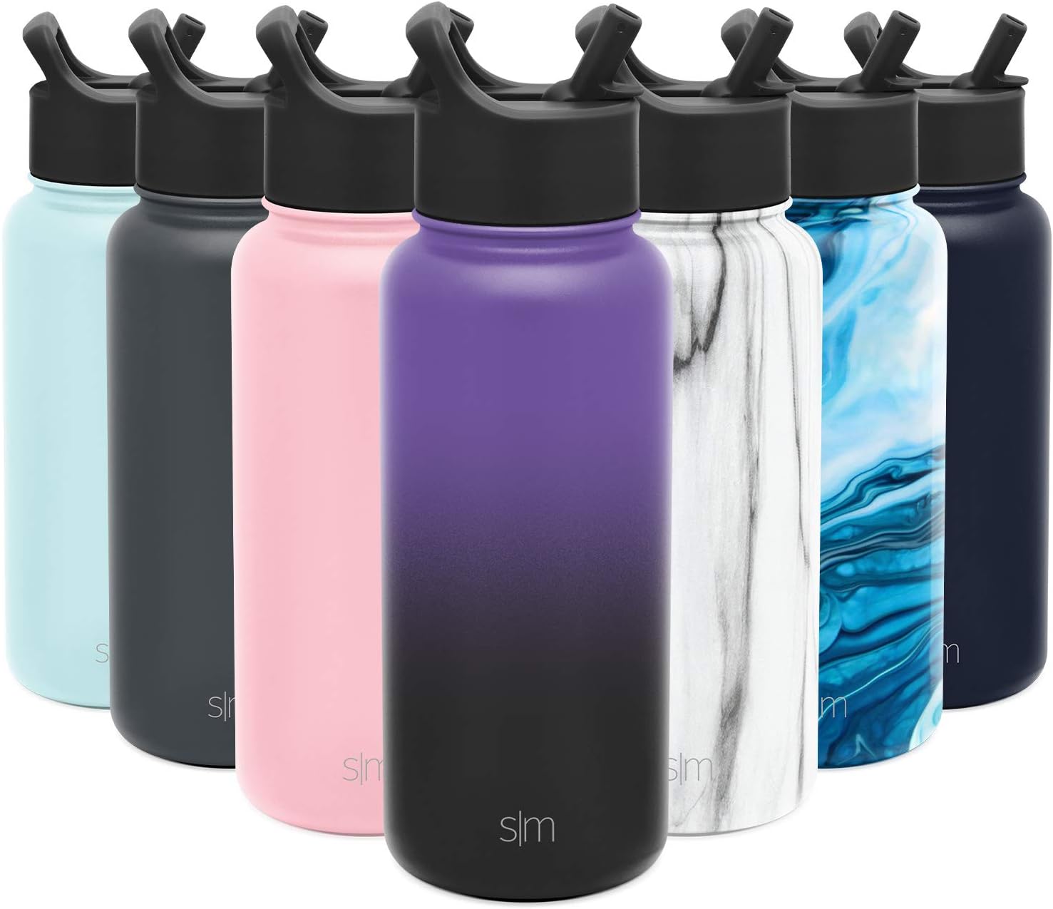Amazon.de: Simple Modern 945ml Summit Trinkflasche mit Strohdeckel ...