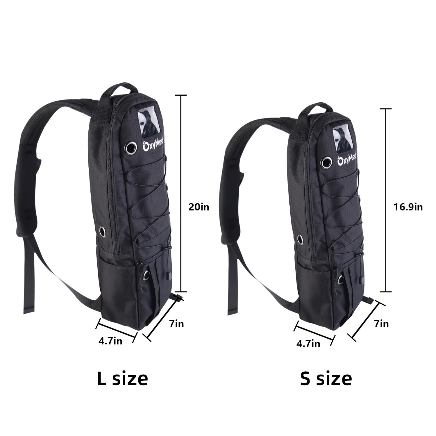 Portable Oxygen Tank Backpack O2 Cylinder Carrying Bag Oxygen Tank ...