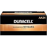 Amazon.com: Duracell CopperTop Alkaline Batteries with Duralock Power Preserve Technology, AA ...