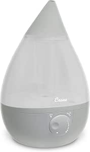 Amazon.com: Crane Drop Ultrasonic Cool Mist Humidifier, Filter Free, 1 ...