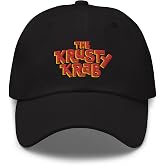 Spongebob Squarepants The Krusty Krab Embroidered Hat (White ...