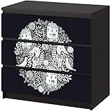 Amazon.com: Self-Adhesive Dresser Sticker, Peel and Stick Furniture ...