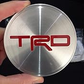 Amazon.com: Genuine Toyota Accessories PTR18-35092 TRD Center Cap ...