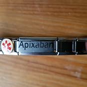 Daisy Charm Taking Apixaban Medical ID Alert Bracelet.: Amazon.co.uk ...
