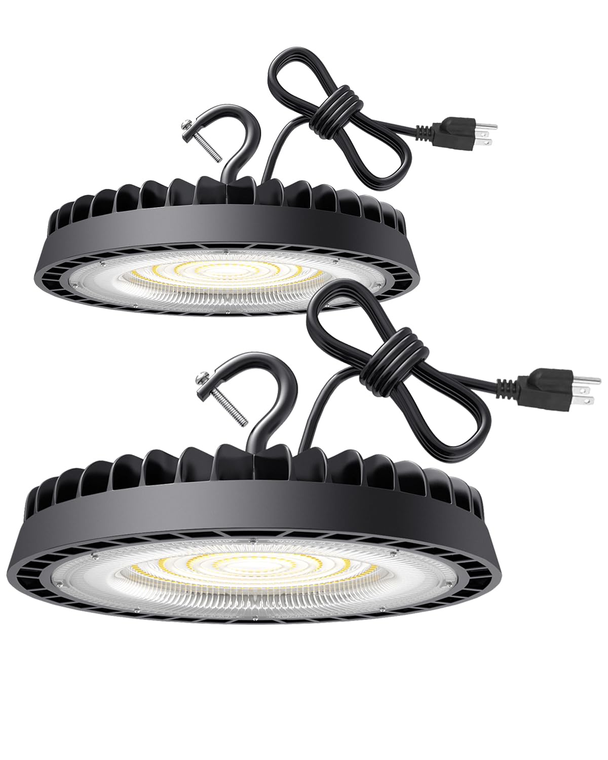 Qmix LED High Bay Light 150W, 22,500LM 5000K UFO High Bay Shop Light ...