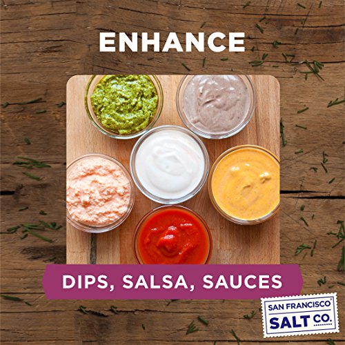 Organic Himalayan Garlic Salt - 2 lb. Extra-Fine Bulk Bag by San ...