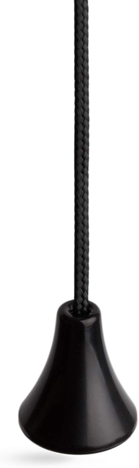 Bathroom Light Pull Cord String, Contemporary Black Cord, Connector and ...