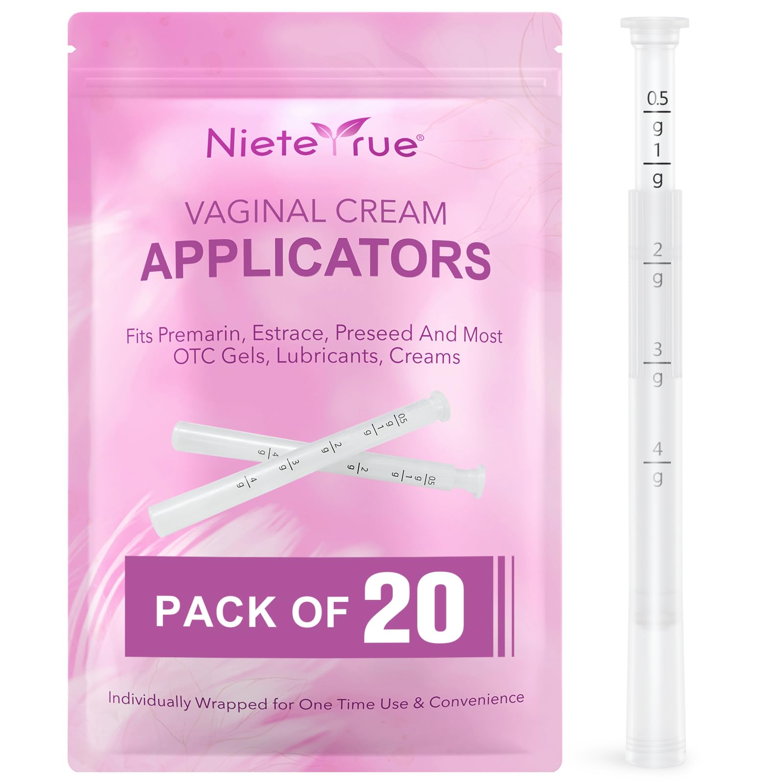 Mua Nieteyrue SoftTouch Disposable Suppository Applicators for Women's ...