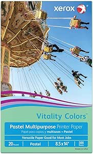 Amazon.com : Xerox Vitality Colors Multi-Use Printer Paper, Legal Size ...