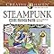 Amazon.com: COSTCO Creative Haven STEAMPUNK DESIGNS Coloring Book ...