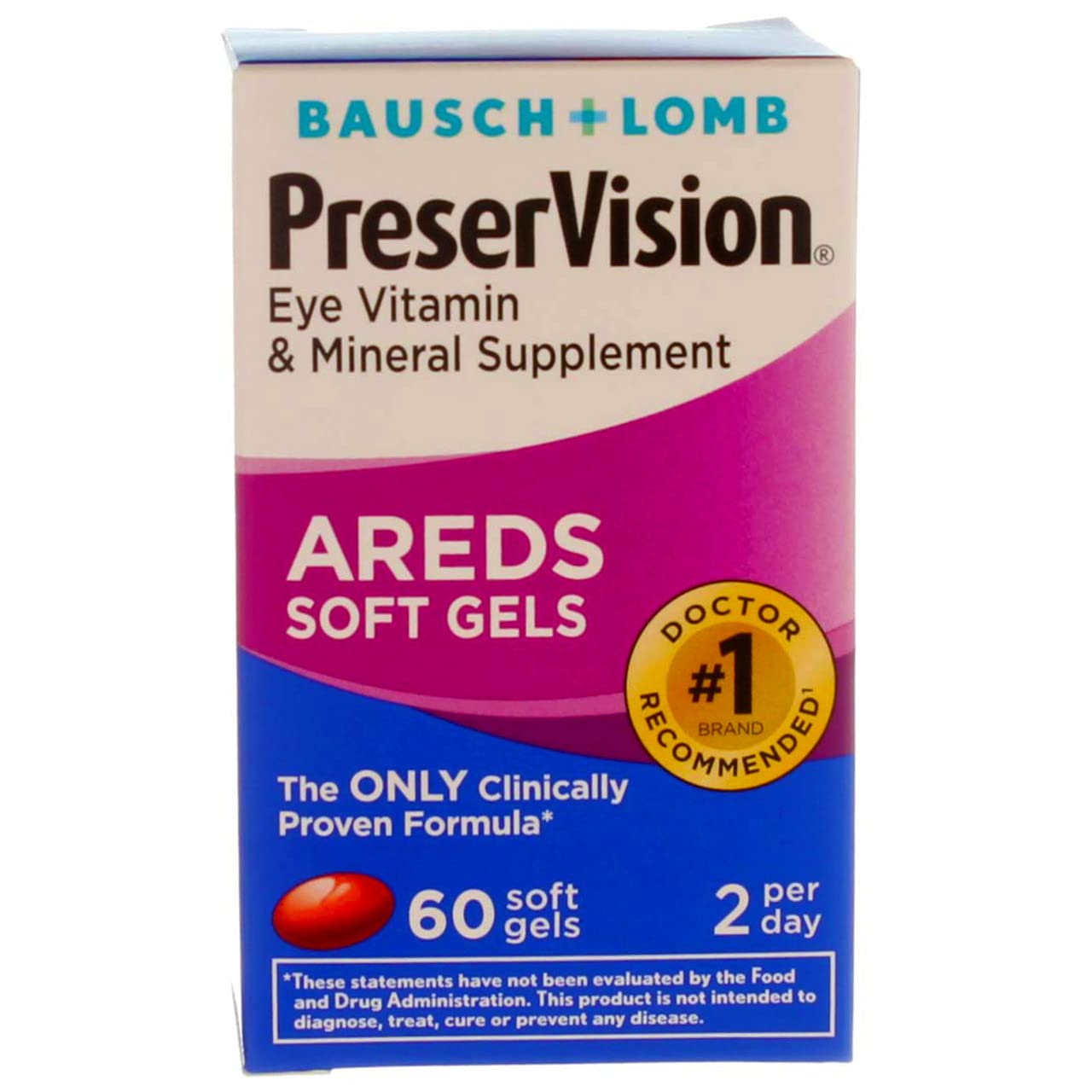 Mua B&L Preservision Areds Sf Size 60ct Bausch & Lomb Preservision Areds Eye Vitamin And Mineral ...