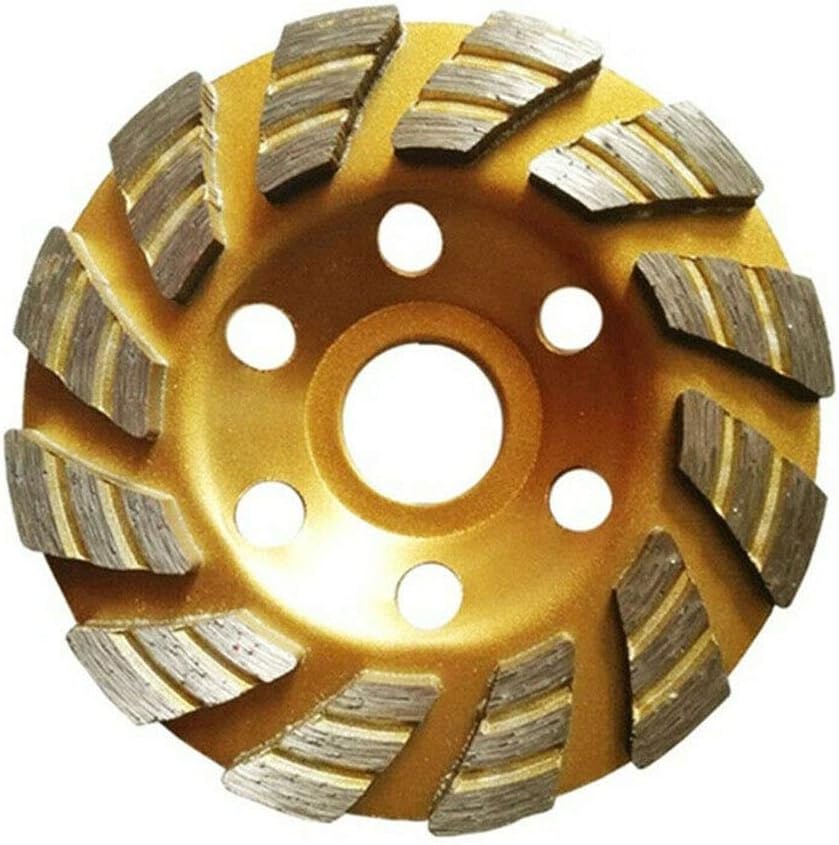 4 Inch Angle Grinder Disc, Concrete Turbo Diamond Granite Marble ...