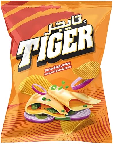 Tiger Super Jumbo Seasoned Cheese Flavor Potato Chips – Rich & Crispy ...