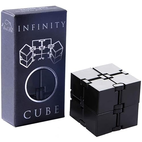SMALL FISH Infinity Cube Sensory Fidget Toy, EDC Cube for Stress and ...