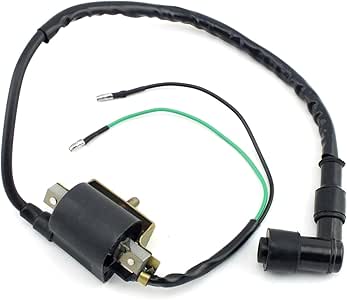 Amazon.com: Amhousejoy 2-Wire Ignition Coil for HONDA XR50 CRF50, 4 ...