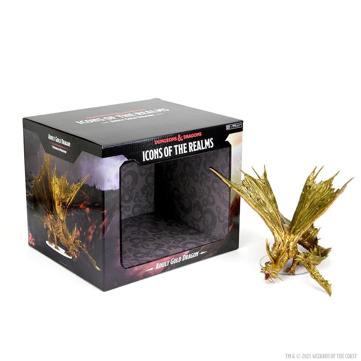 Mua WizKids Dungeons and Dragons Icons of The Realms, Adult Gold Dragon ...