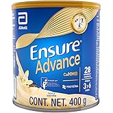 Ensure Advance - en Polvo 400g, Sabor Fresa, Fuente de Proteínas y Nutrición Completa para ...