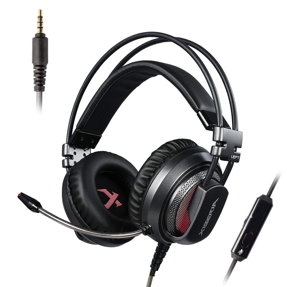 Xiberia V10 Headphones with Mic for PC, PS4, Xbox One, Laptop, PC ...