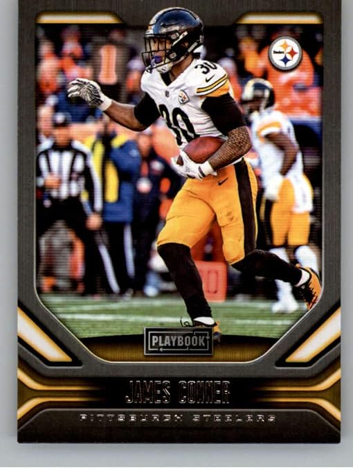 Amazon.com: 2019 Panini Playbook #17 James Conner Pittsburgh Steelers ...