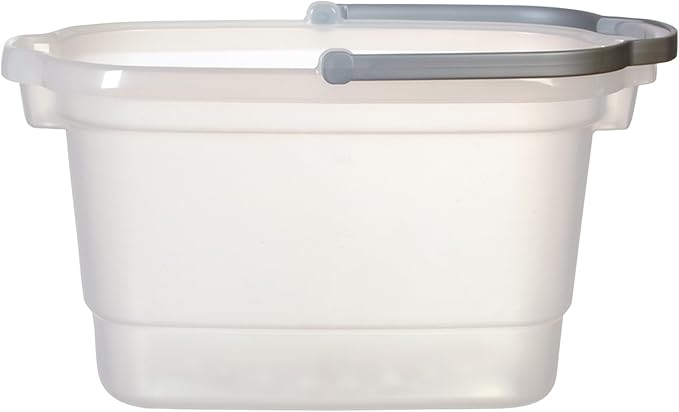 Casabella 4 Gallon Rectangular Bucket, Clear: Amazon.ca: Home & Kitchen
