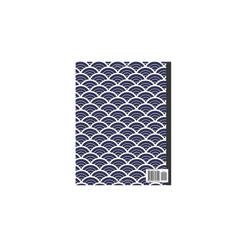 Buy Japanese Genkouyoushi Notebook: Beautiful Square Grid Manuscript ...