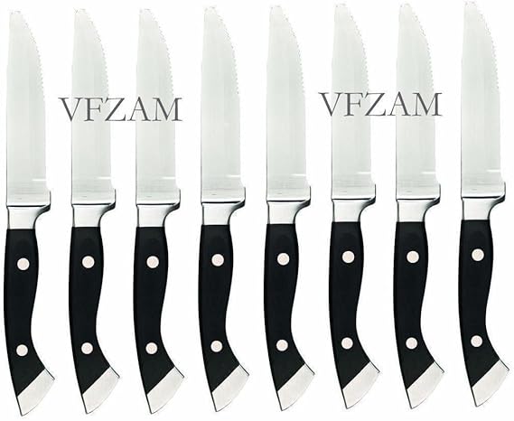 Amazon.com: 8 LONGHORN STEAKHOUSE STEAK KNIVES New! ~ BBQ Kitchen ...