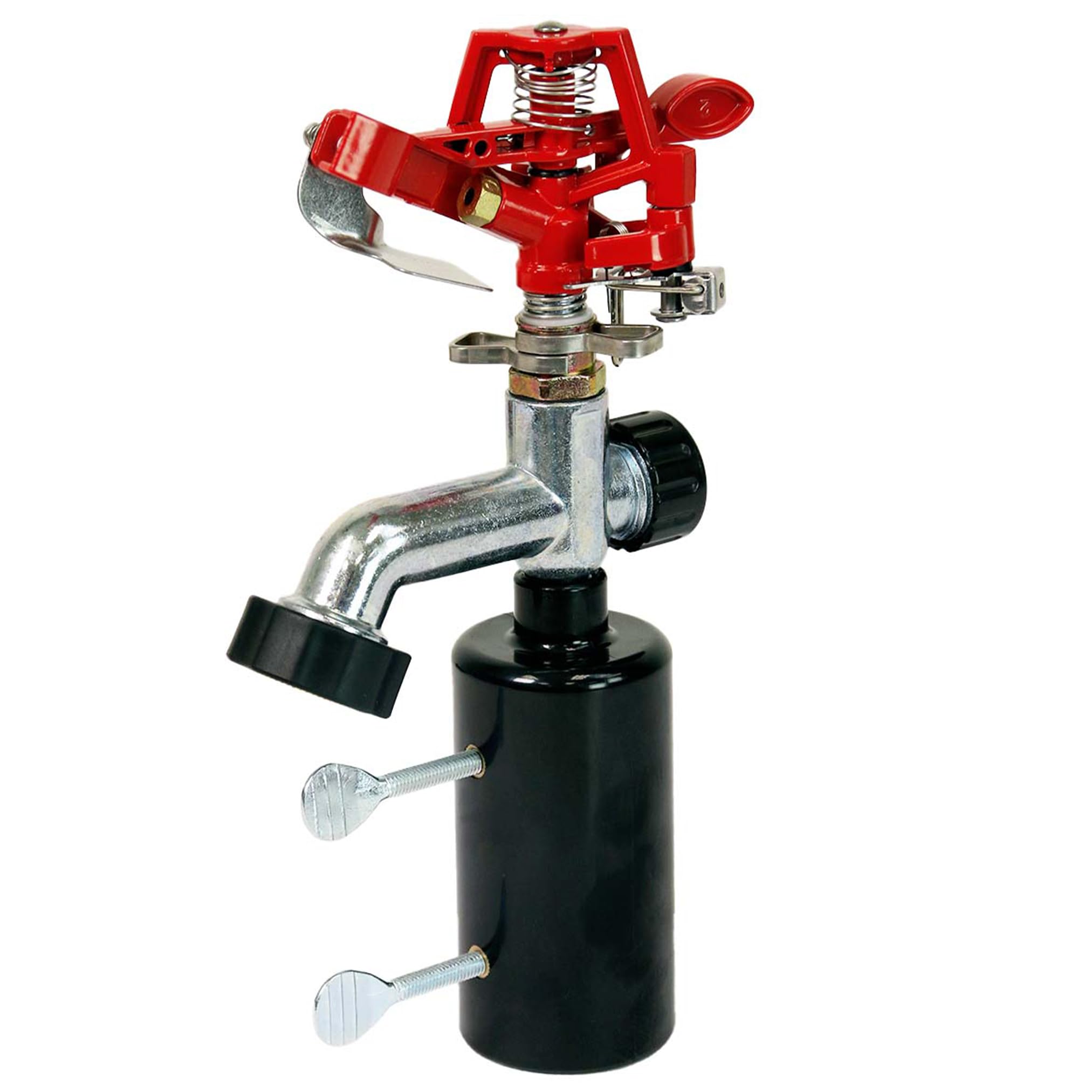 Chapin 4984: T-Post Impact Sprinkler, 360 Degree Automatic Impact ...