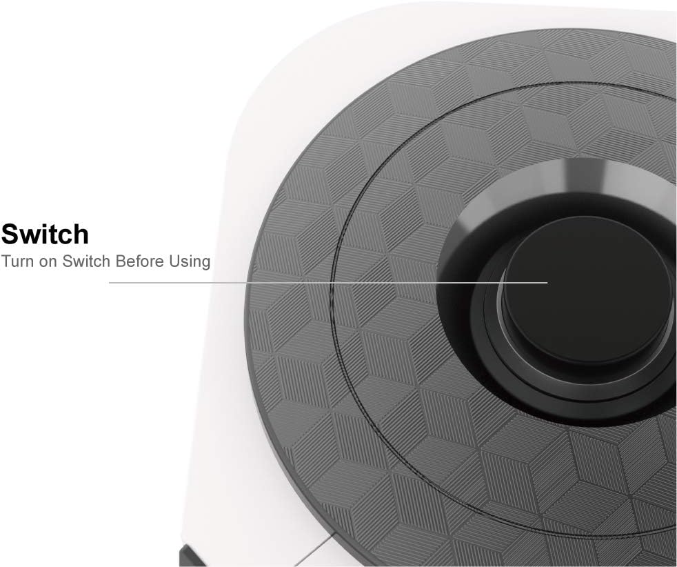 Extension Lead Tower SAFEMORE 10-Gang Outlet Sockets Surge Protector 10 ...